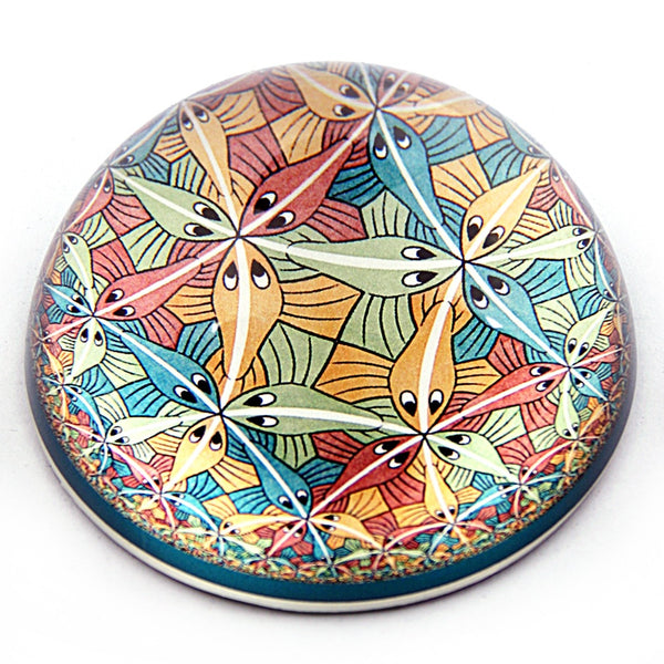 Fishes Circle Limit III Glass Paperweight by M.C. Escher – Museum Wholesale